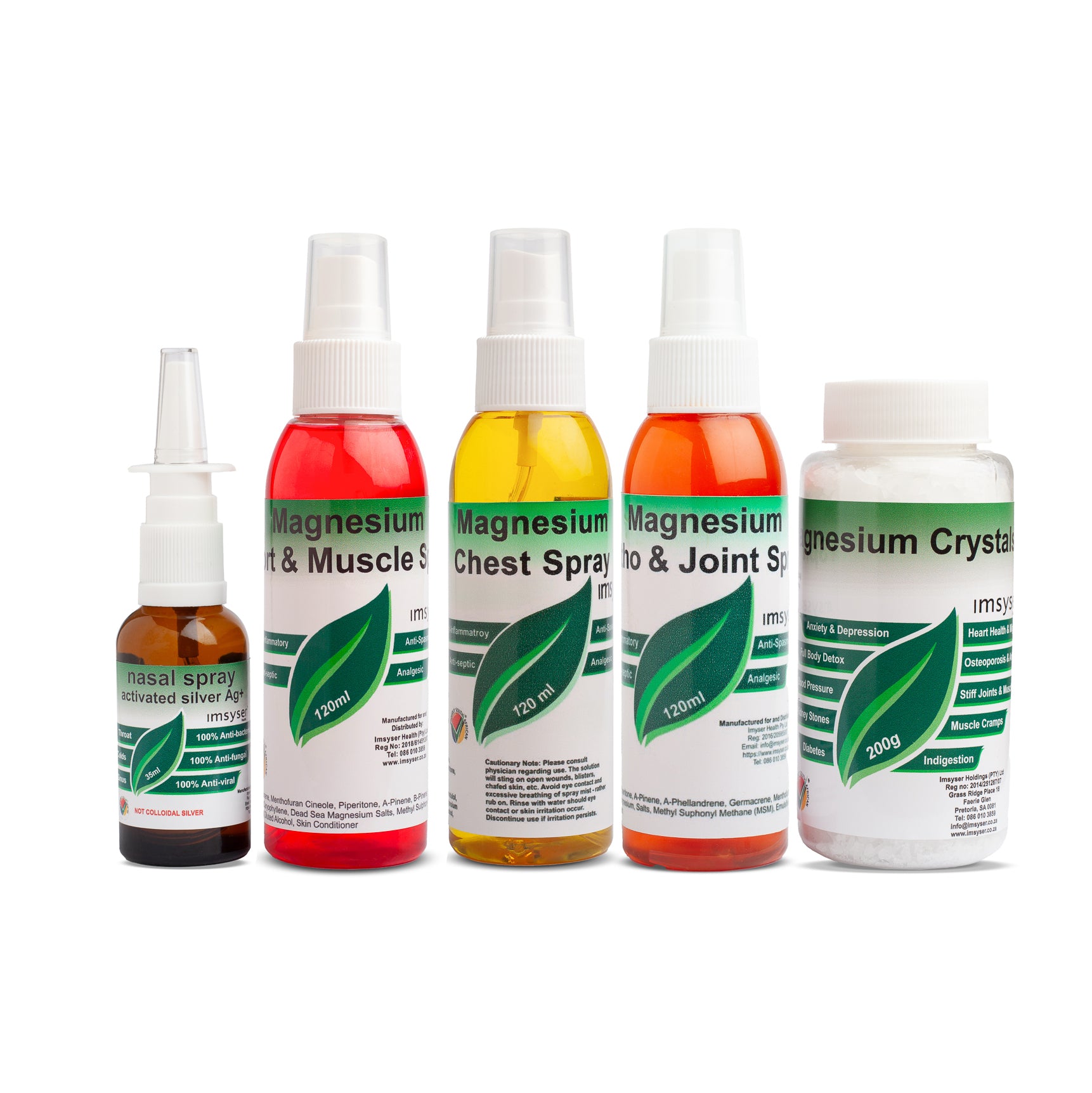 Magnesium Chest Spray 120ml – Imsyser