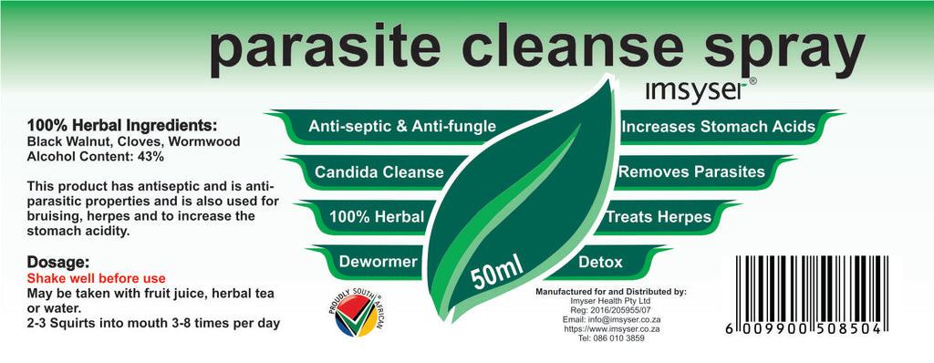 Imsyser Parasite Cleanse Spray 50ml