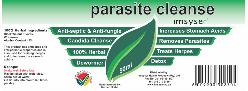 Imsyser Parasite Cleanse Spray 50ml